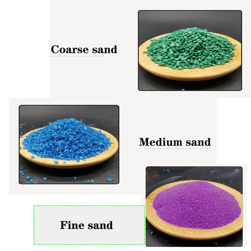 Sand Painting Art And Decorating Children's Fine Colored Sand - Buy ...