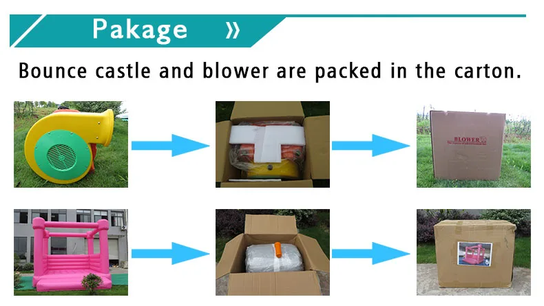 Bounce House Bouncy Castle White Bouncy House with Slide and Ball Pit ...