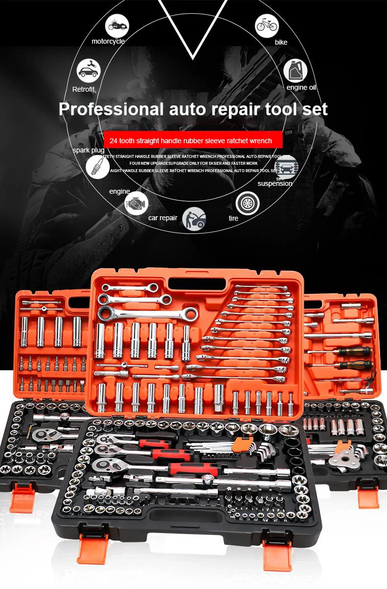 Probon Hand Tool Set - 32-172PCS Professional Tools for Car Repair