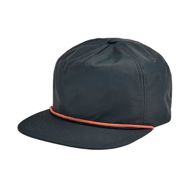 Custom 5 Panel Nylon Waterproof Quick Dry Flexible Soft Duckbill ...