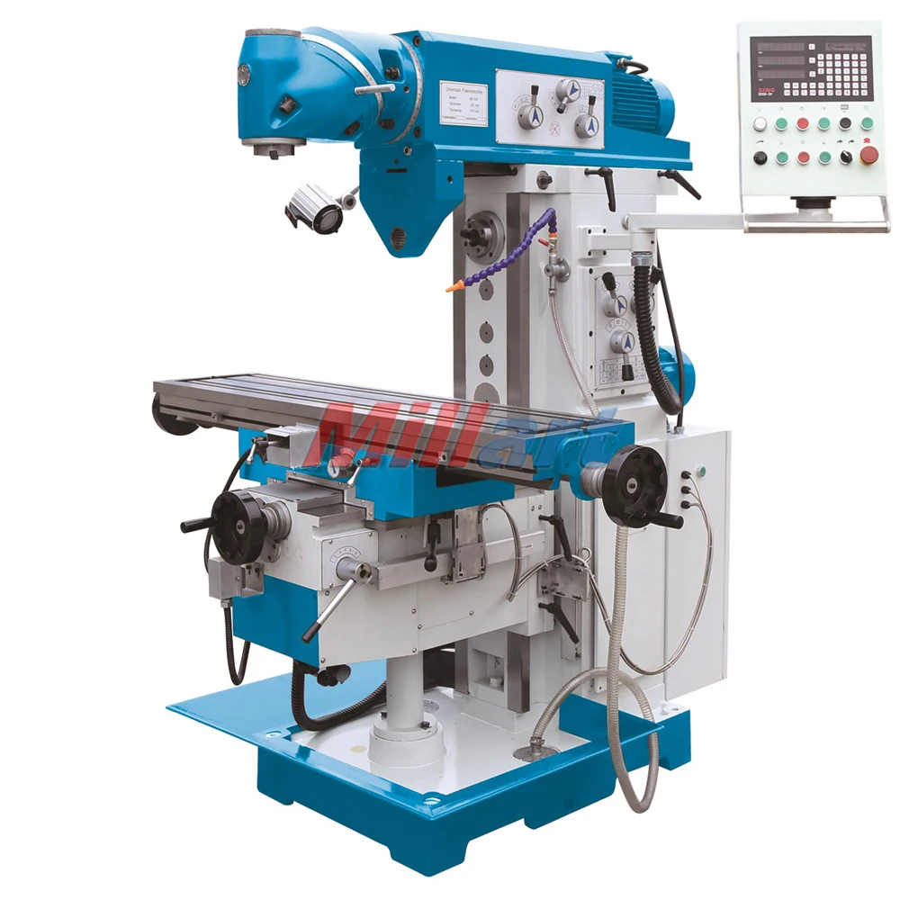 Cost Effective Universal Milling Machine With Plc Vertical Milling ...