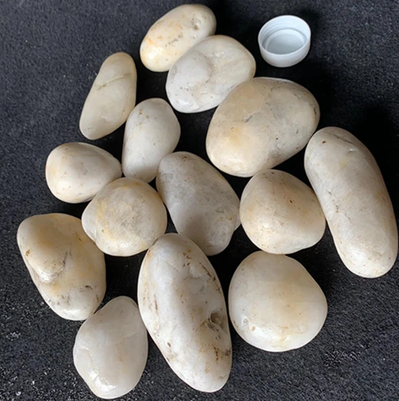 Modern Design 14x14 Indian Marble Natural Egg River Stone Sand Cobbles ...