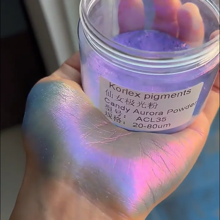 Candy Rainbow Mica Powder Cosmetics Eyeshadow Watercolor Nail Polish ...