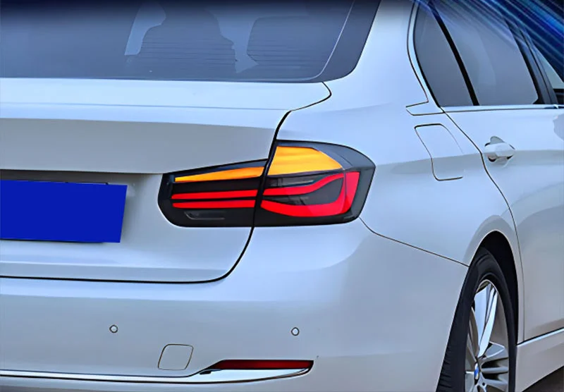 Cy Red Clear Led Taillights For Bmw 3 Series F30 Running Light Car Led ...