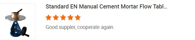 Cement Mortar Flow Table Test Apparatus - Manual & Consistent