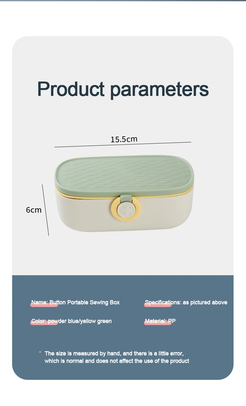 Multi-function Needle Thread Box Household Sewing Kit Needle Thread ...