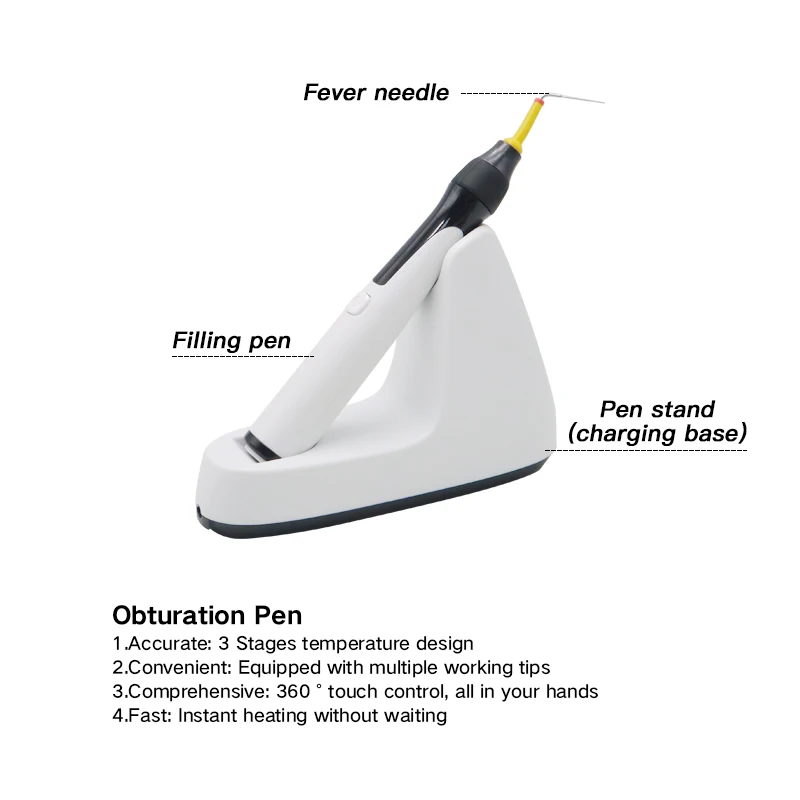 Dental Cordless Gutta Percha Obturation Endo System Pen