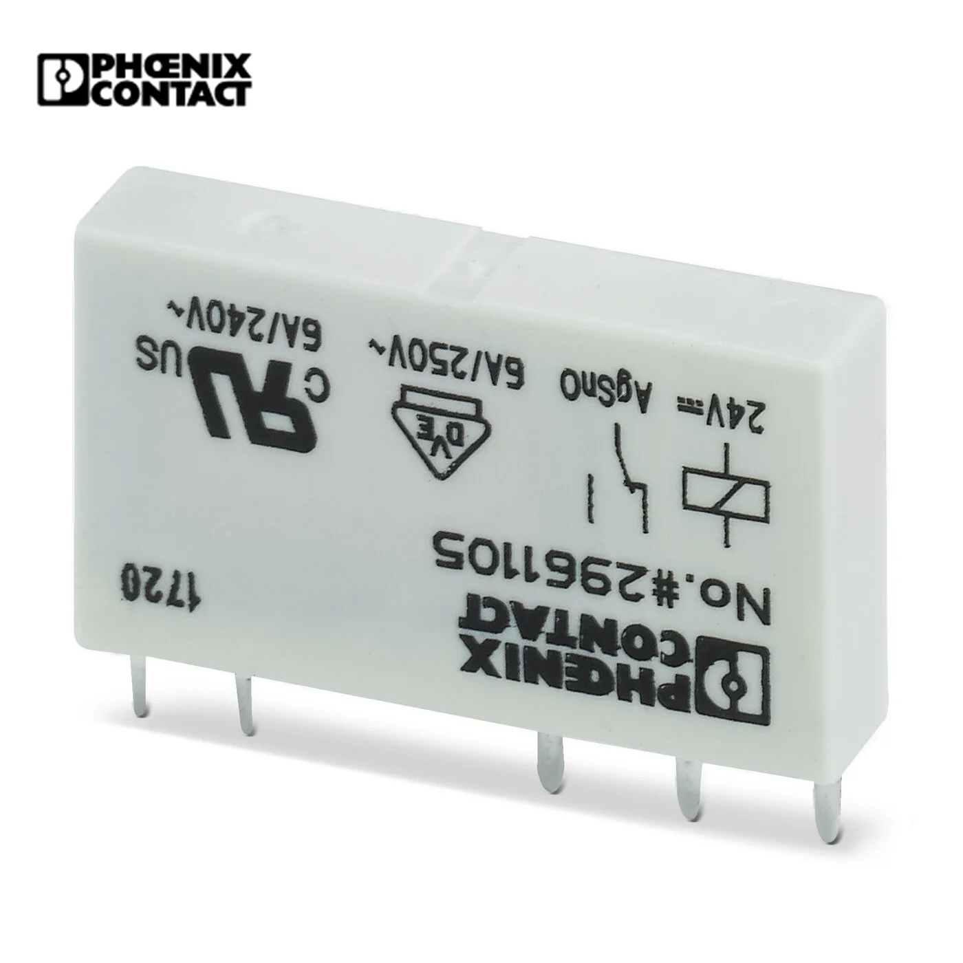 2961105 Original Phoenix Power Single relay - REL-MR- 24DC/21 ...