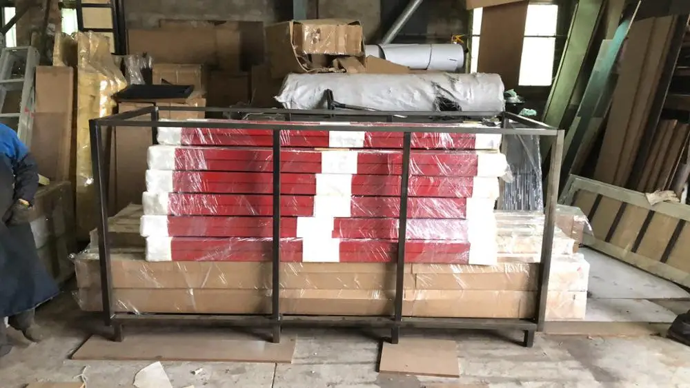 Heavy Duty Slab Rack Floor Display Unit Mable Slab Glass Rack - Buy ...