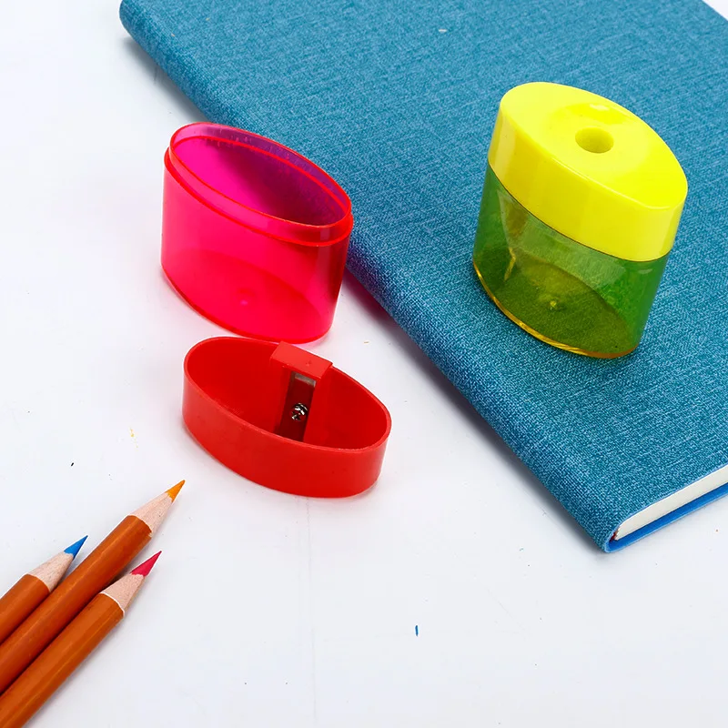 Manual Colorful 2-Hole Lid Portable School Office Home Plastic & Metal ...