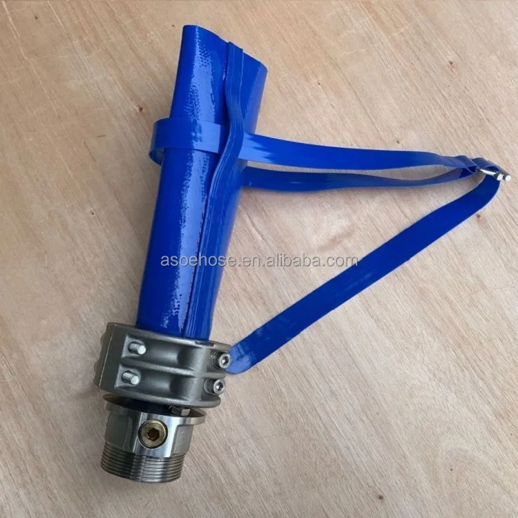 8 Inch Flexible Rising Main System Bore Water Pumping Lay Flat Hose for ...