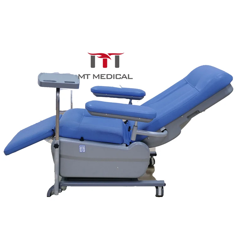 Medical Luxurious Electric Blood Collection Chair Multi Functional ...