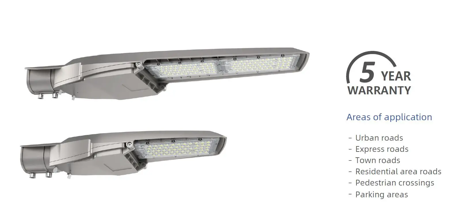 High Powered Road Streetlight Waterproof IP66 20W 30W 40W 50W 60W 80W ...