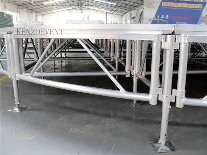 Indoor Outdoor Aluminum Round Stage - Circle Stage Platform