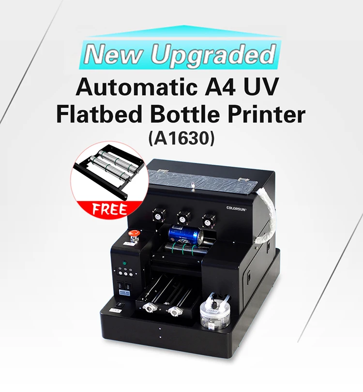 Colorsun Automatic A4 Uv Led Flatbed Printer For Wood & Phone Cases, Oem