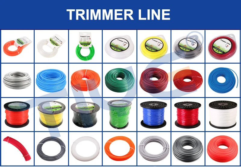 Brush Cutter Trimmer Line for Grass Strimmer Nylon Line String Trimmer ...