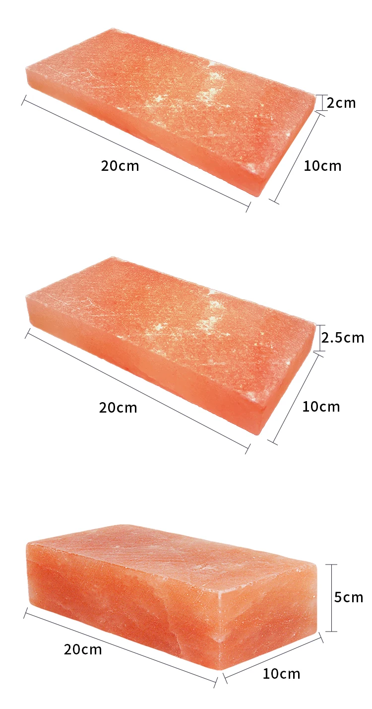 Himalayan Salt Bricks pink Salt Bricks Crystal Natural Salt Tiles for ...