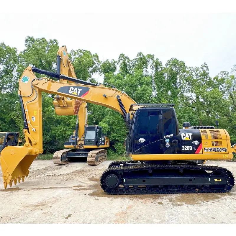 Cat 20 Ton Used Excavator CATERPILLAR CAT 320DL Hydraulic Crawler ...