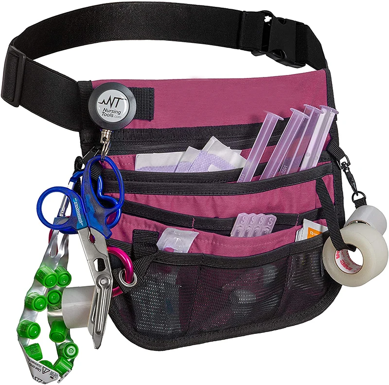 Hands Free Medical Waist Bag Organizer Hospital Nurse Tool Belt - Buy ...