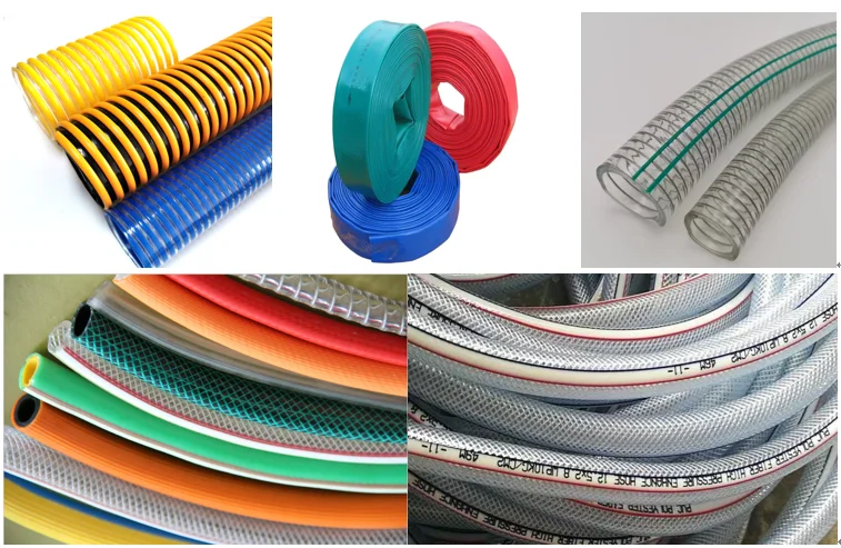 Résistant aux UV 25mm PVC clair tuyau populaire fil d'acier renforcé ...