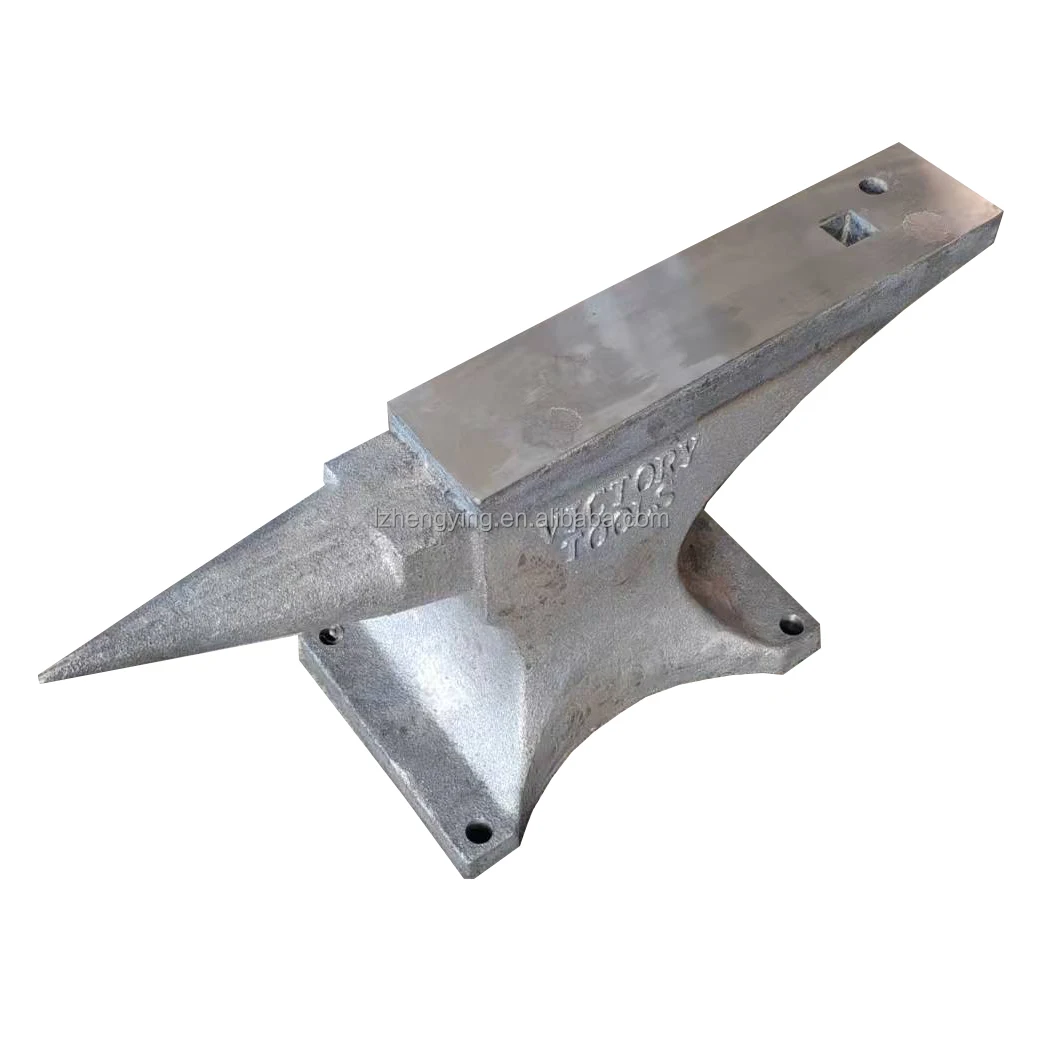 High Hardness 9kg-200kg Blacksmith Anvil Casting Steel