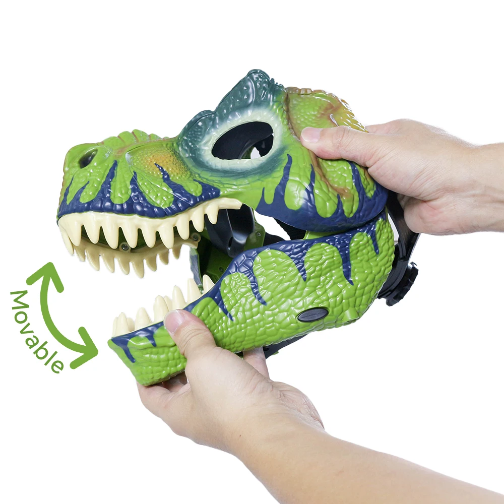 T-rex Model Plastic Dinosaur Theme Mask Toy - Buy Dinosaur Theme Mask ...