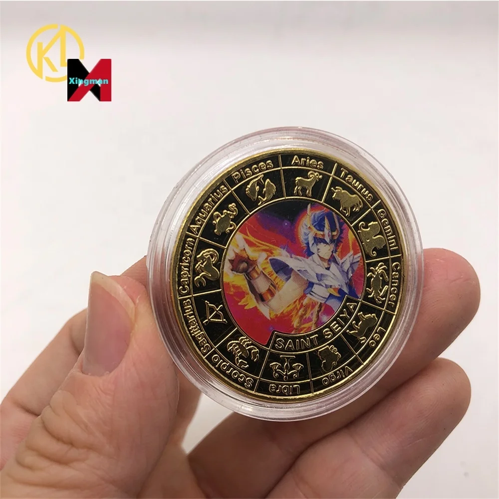 Anime Gold Coins - Saint Seiya Commemorative 24K Coins