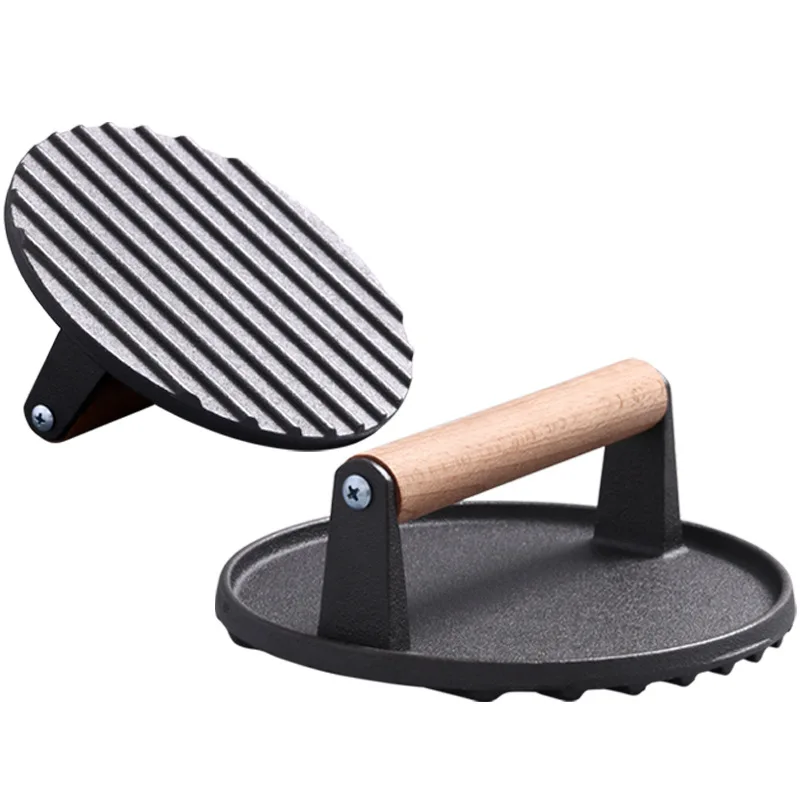 Kitchenware Flesh Cone Cast Iron Smash Burger Meat Press| Alibaba.com
