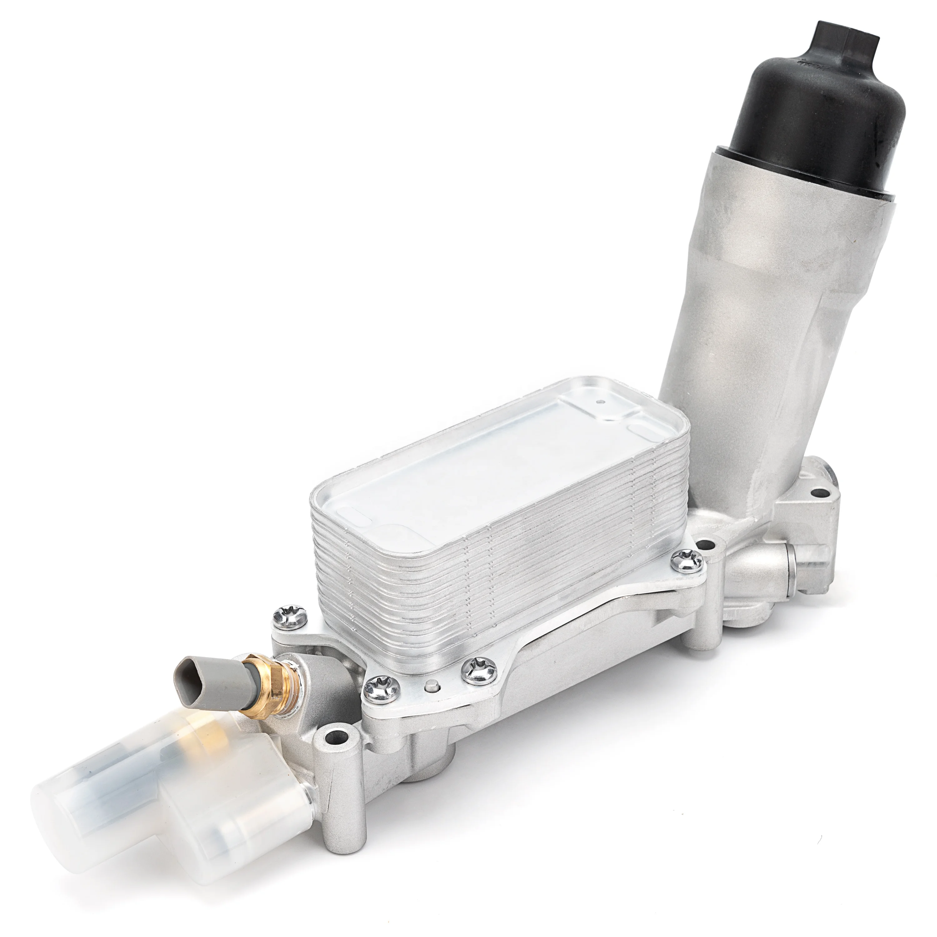 Aluminum Engine Oil Cooler With Oil Filter Housing Adapter For Chrysler ...