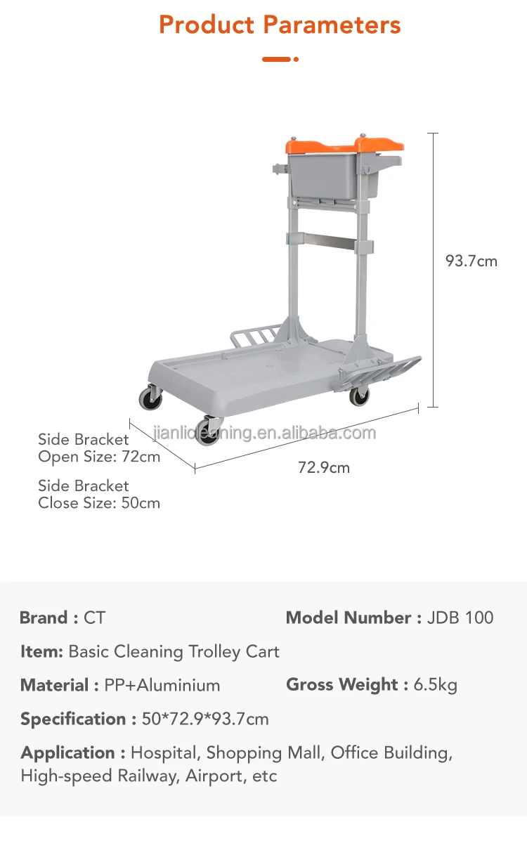 Cleanic Cleaning Trolley - Flexible & Efficient Solutions