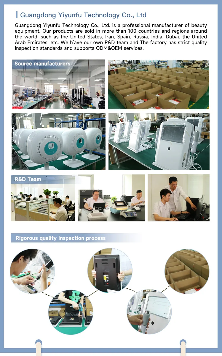 Portable 3d Skin Test Analyzer Camera Skin And Hair Scanner Digital ...