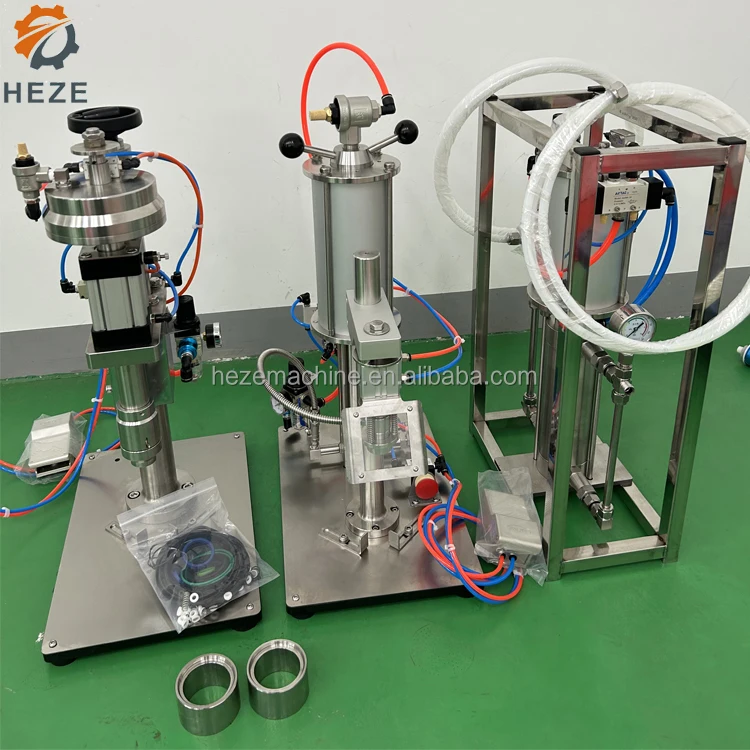 Pneumatic Aerosol Liquid Filling Machine for Aerosol Paint