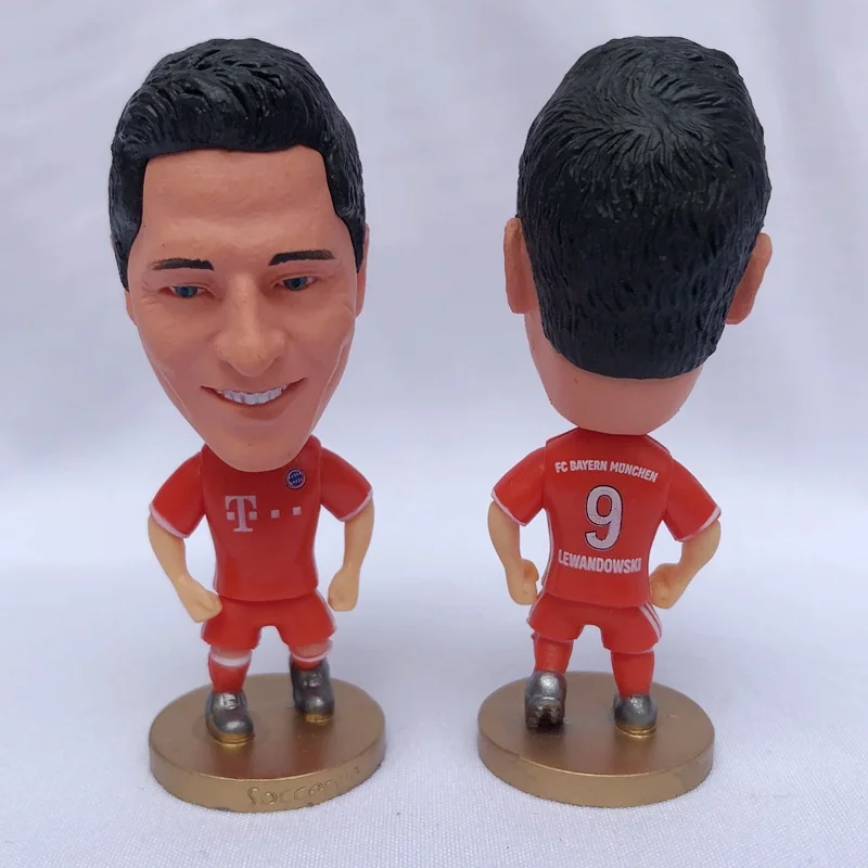 Football Players Action Figures - PVC Soccer Star Models