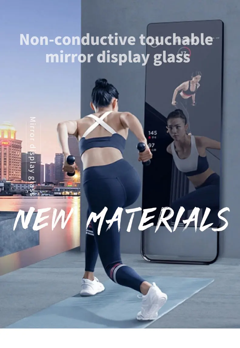 2mm 3mm Custom Touch Screen Smart Magic Display Mirror For Display ...