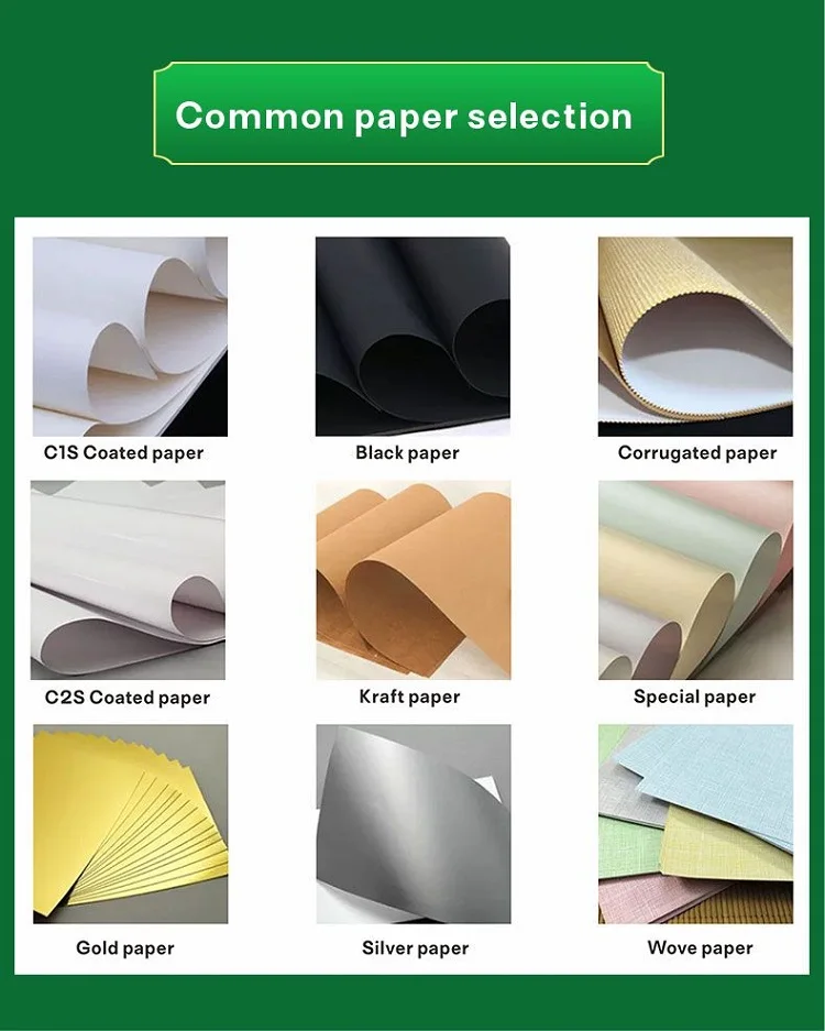 Customized Printed Logo Paper Cardboard Packaging Wrapping Card Custom ...