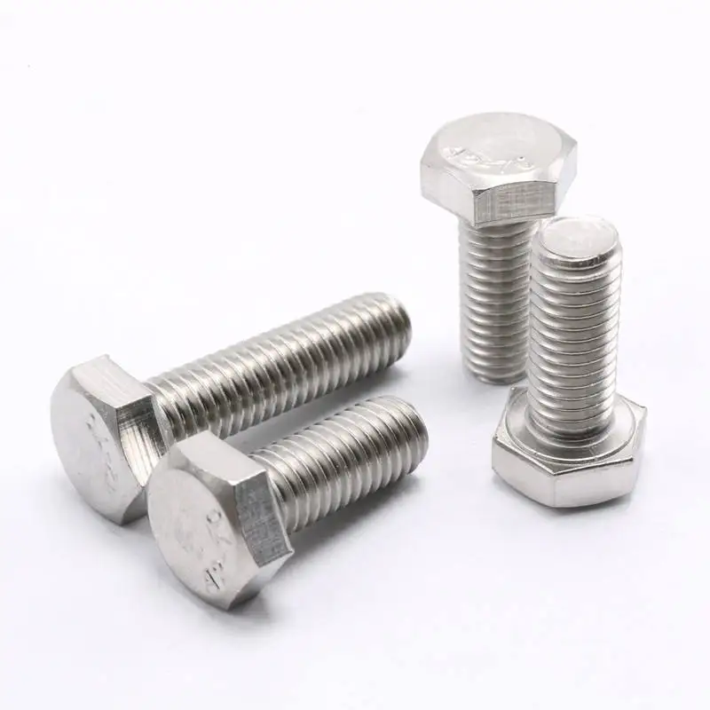 Stainless Steel Bolt And Nut M16 X 100 M10x125 316 Grade M38 M26 Perno Hexagonal M8x2 M32 Bolts ...