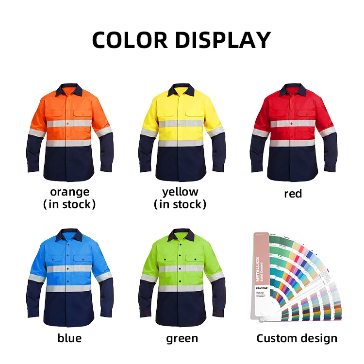 High Vis Reflective Safety Workwear for Construction & Mining