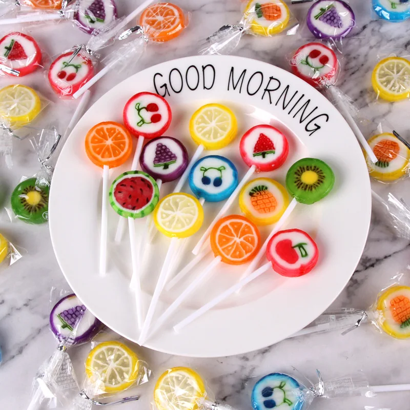 Multi-colored Fresh Style Pin Pop Lollipops Sour Spicy Salty Bitter ...