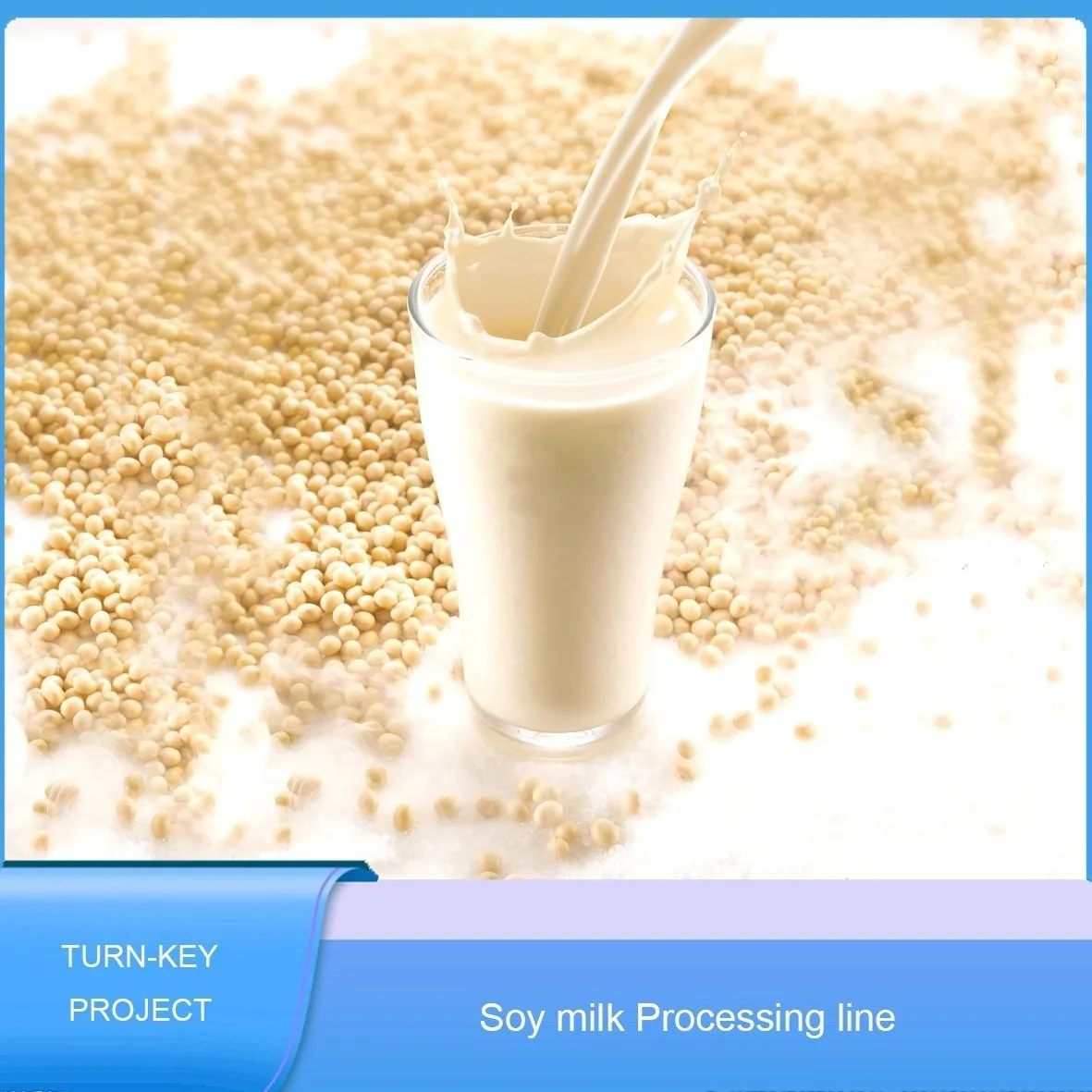 Soy Milk Processing Line Soy Milk Production Plant Soy Milk Making ...
