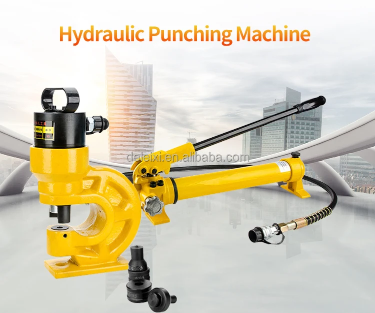 Portable Hydraulic Steel Punching Machine at Horace Gant blog