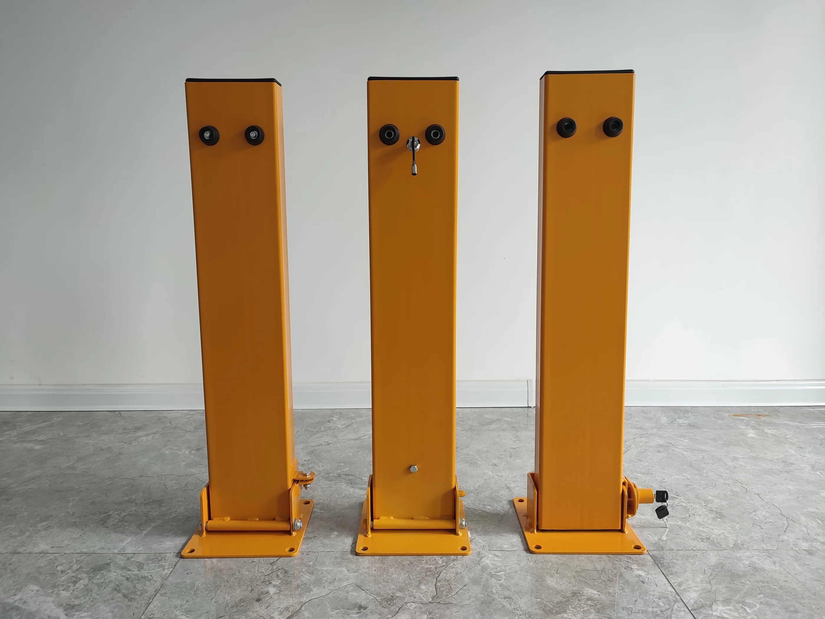 Car Park Barrier Folding Bollard Post Steel Safety Bollards