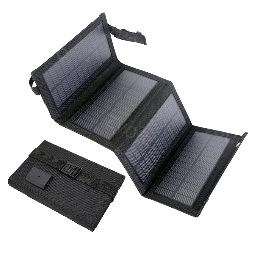 Waterproof 5v Usb Portable Foldable Solar Panels Chargers With Usb Port ...