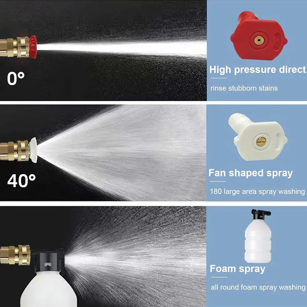 2025 Ama-Zoncar Washer High Pressure Portable Wash Gun 21vh