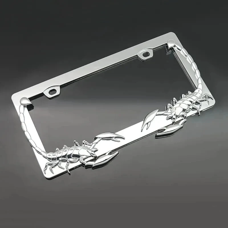 5 Styles Of License Plate Frame Eagleflame Scorpion Plastic License ...