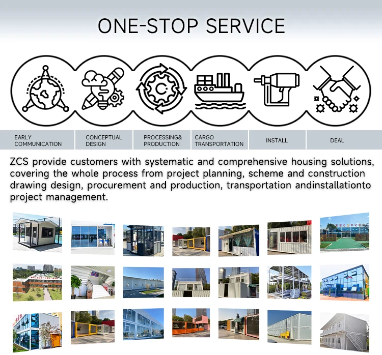 Portable Temporary Modular House - Luxury Villa 20ft