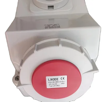 Ip67 5pin Europe Model 380v 3 Phase Interlock Isolator Socket With3 ...