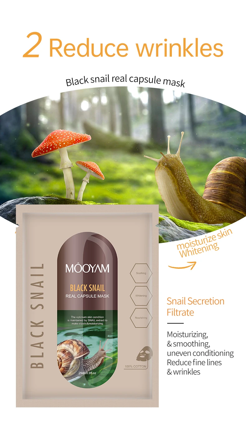 MOOYAM Capsule Face Mask - Anti-Aging & Whitening Collagen Mask