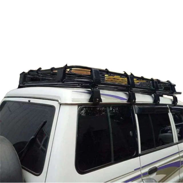 Q2 universal iron steel roof rack luggage rack carrier basket roof ...