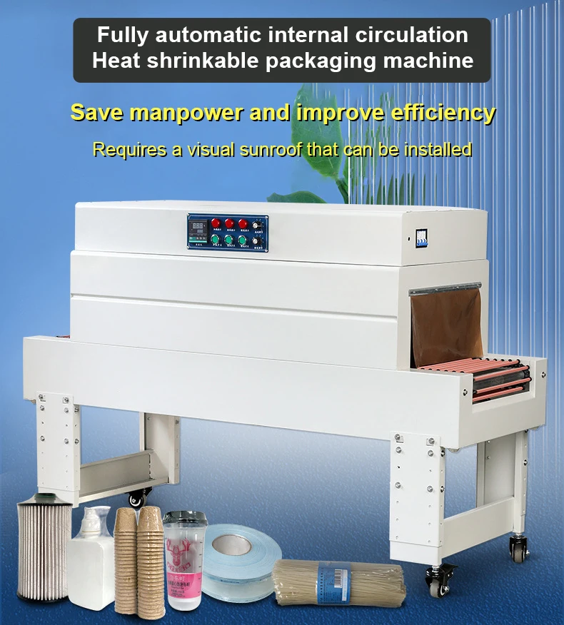 Wholesale Cheap Price Semi Automatic Pp Pvc Food Wrapper Oven Thermal ...