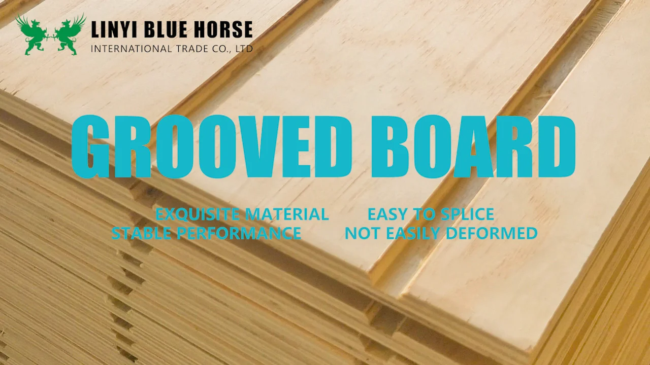 Mdf Board Faced Melamine With Groove For Supermarket Warehouse Display ...